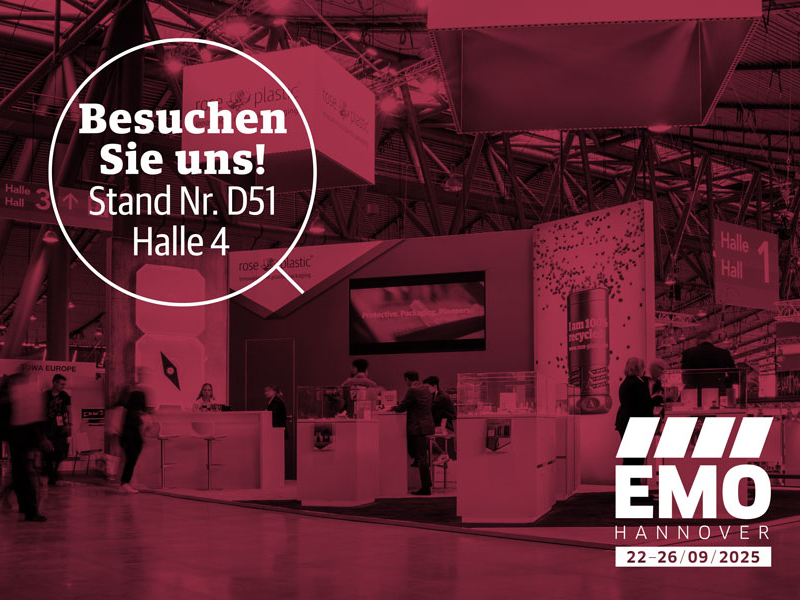 rose plastic auf der EMO 2025 in Hannover - rose plastic